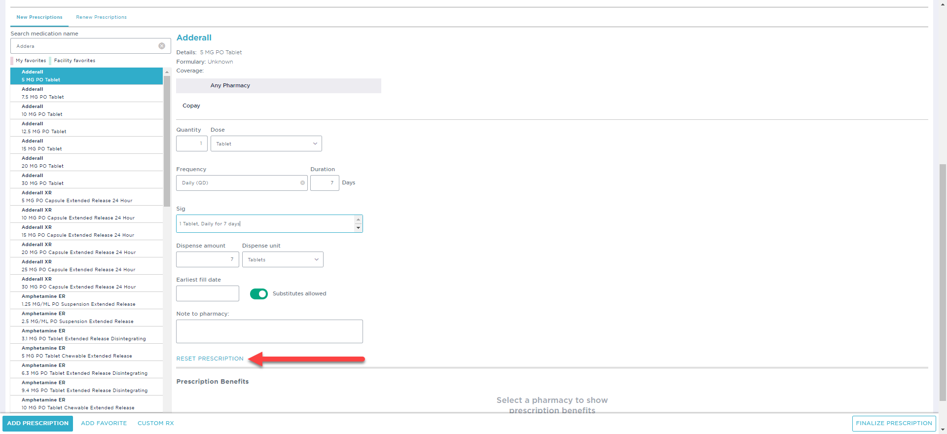 Treat - How to Prescribe